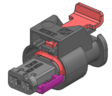 MAK 1.2 PLUS HOUSING 2WAY - E30194200 | Lear e-Catalog